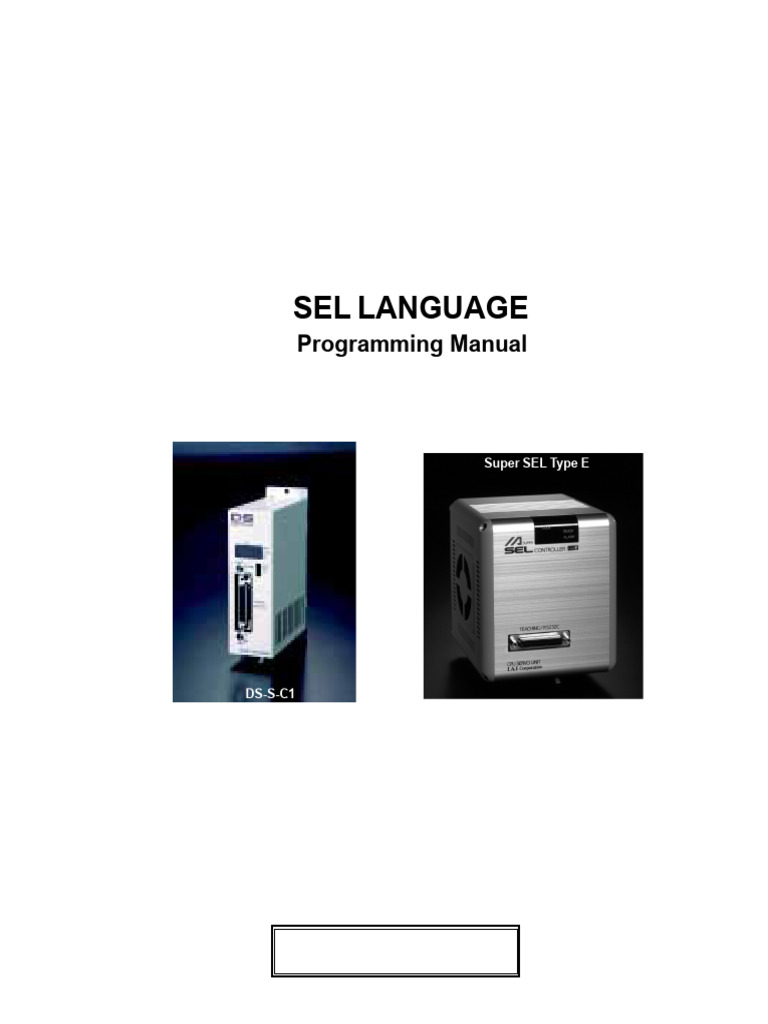 SEL-LANGUAGE(IAI-040C)-E_l | PDF | Parameter (Computer Programming ...