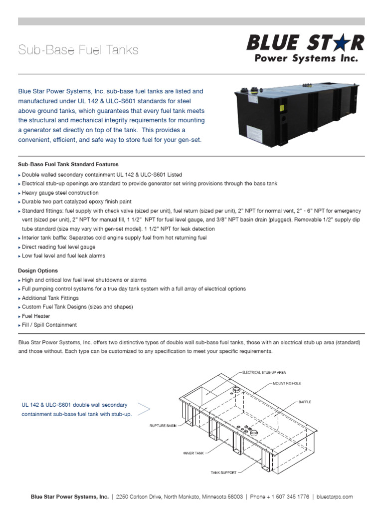 Sub Base Fuel Tanks 65 | PDF