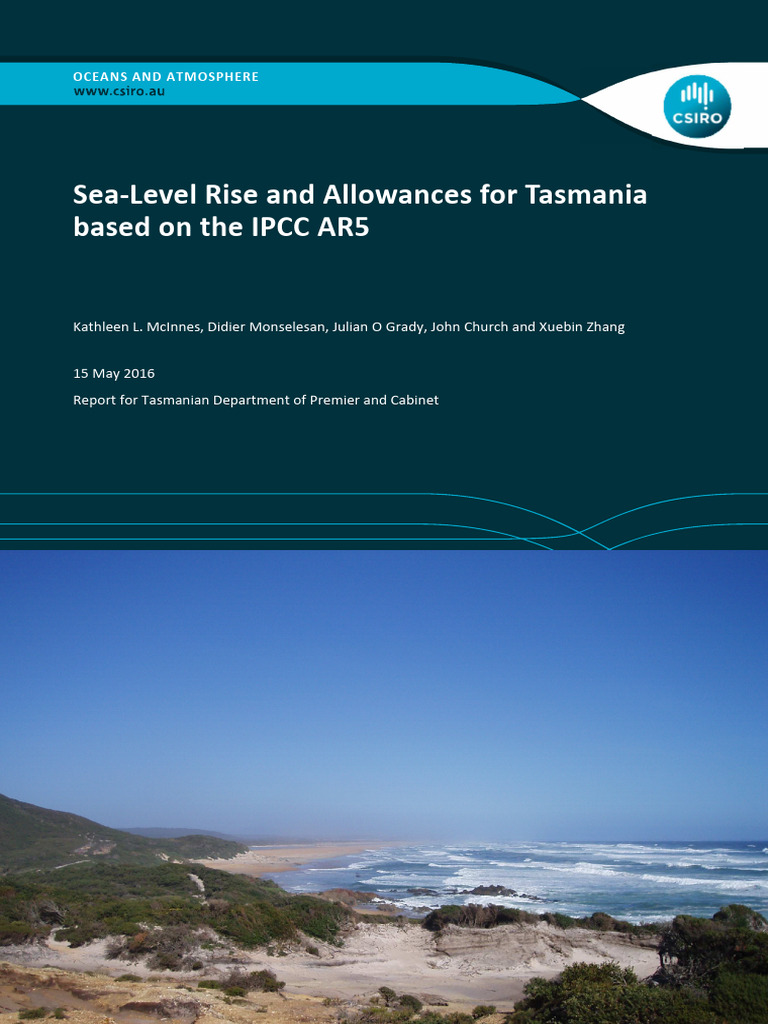 CSIRO Sea Level Rise Allowance Report December 2016 | PDF | Sea Level ...