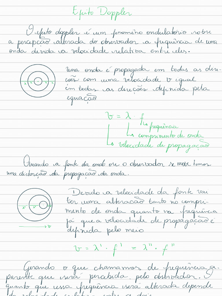 Efeito Doppler | PDF