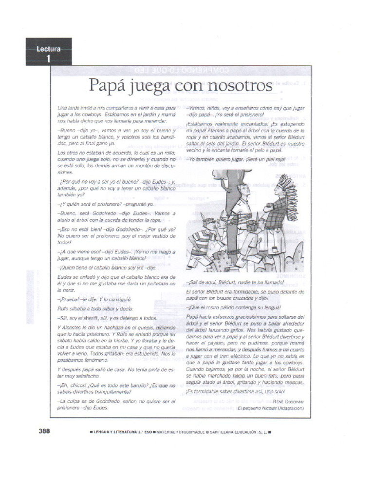 Animación A La Lectura 8vo Matutino. | PDF
