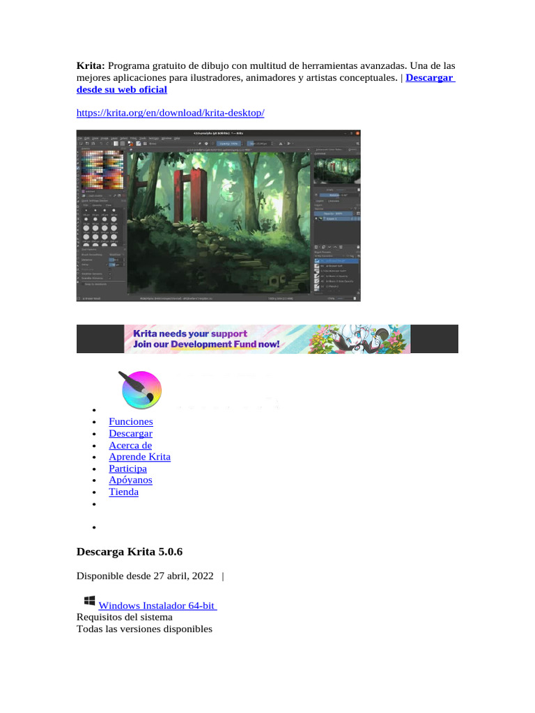 Krita PA DIBUJO DISEÑO | PDF