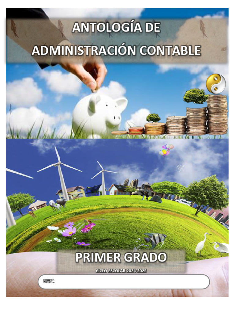 00 Primero Admon Contable 2024-2025 | PDF | Bancos | Contabilidad