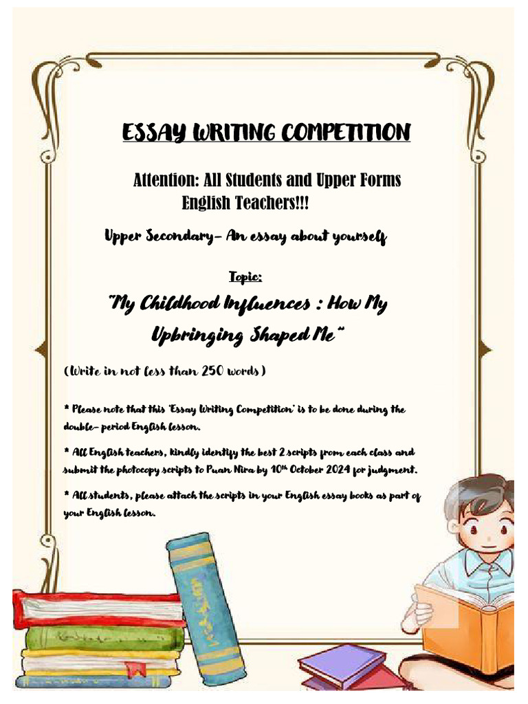 ESSAY WRITING COMPETITION 2024 | PDF