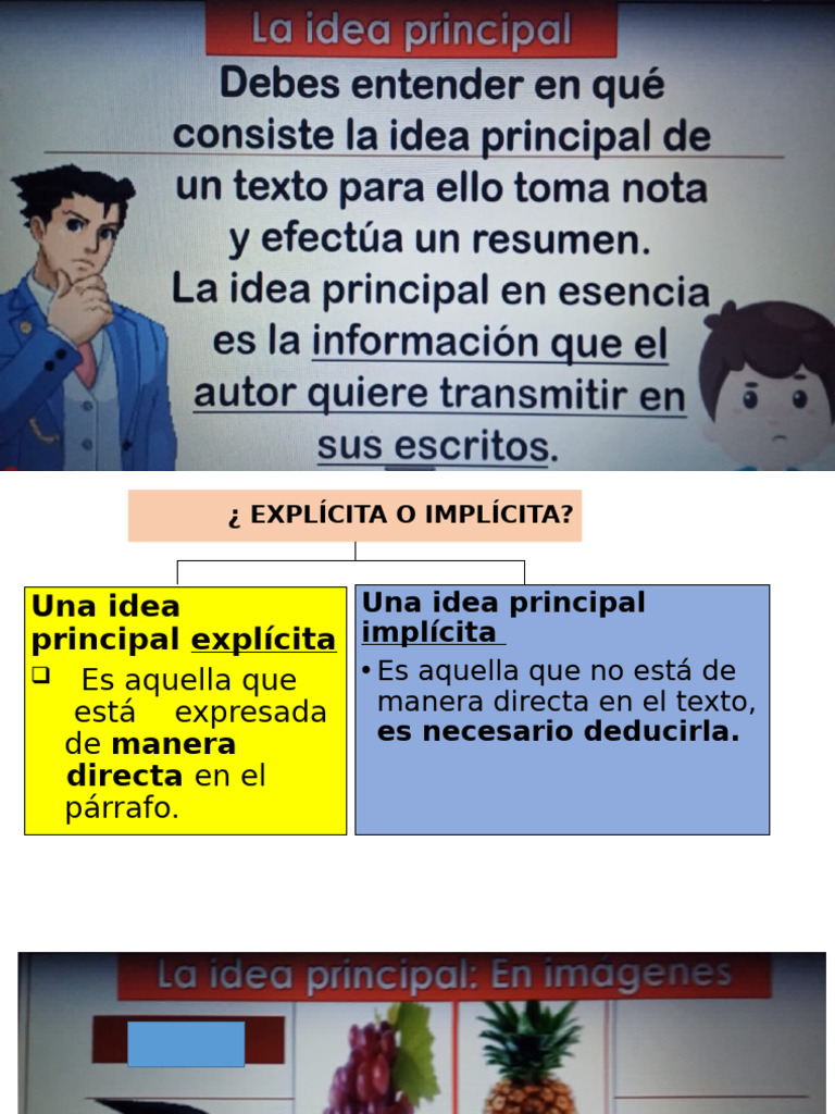 Idea Principal | PDF