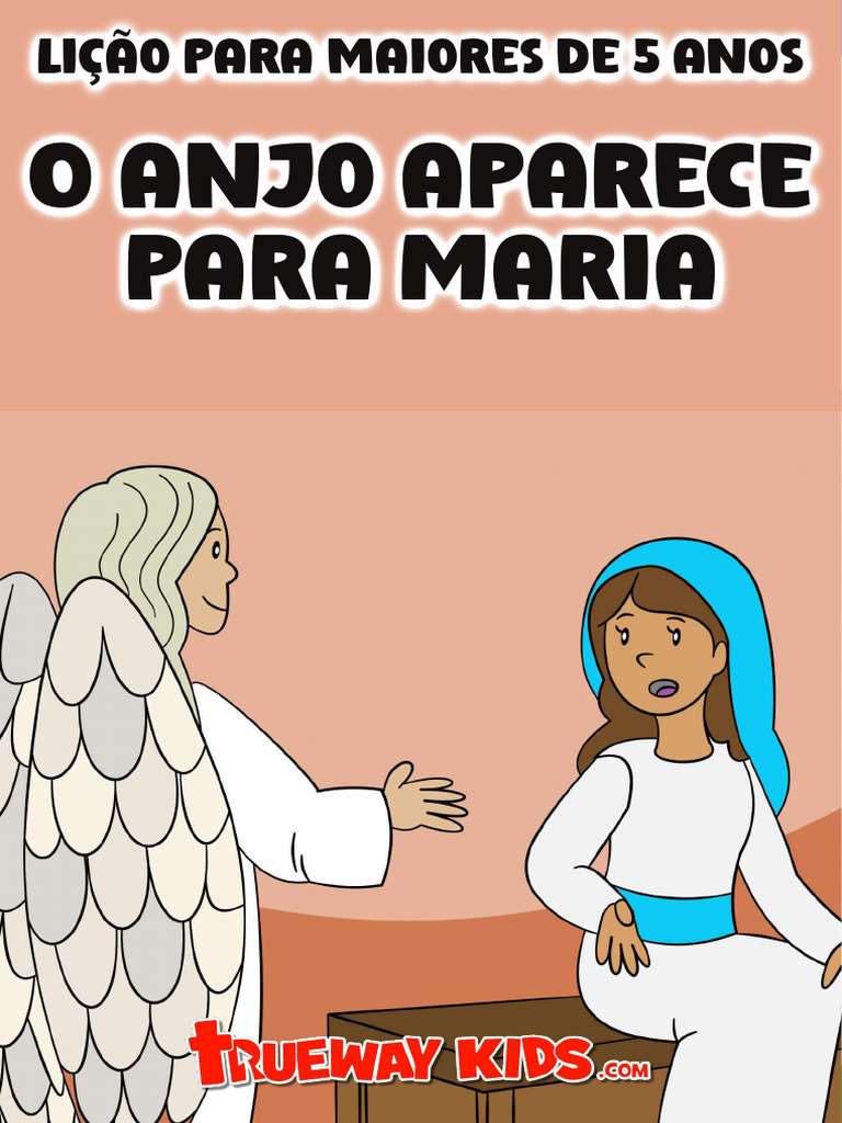 02 O Anjo Aparece Para Maria 5+ | PDF | Maria, mãe de Jesus | Jesus