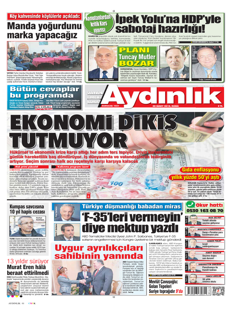 29 Mart 2019 Pdf