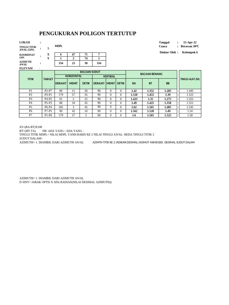 Form IUT Autocad Kelompok 1 | PDF