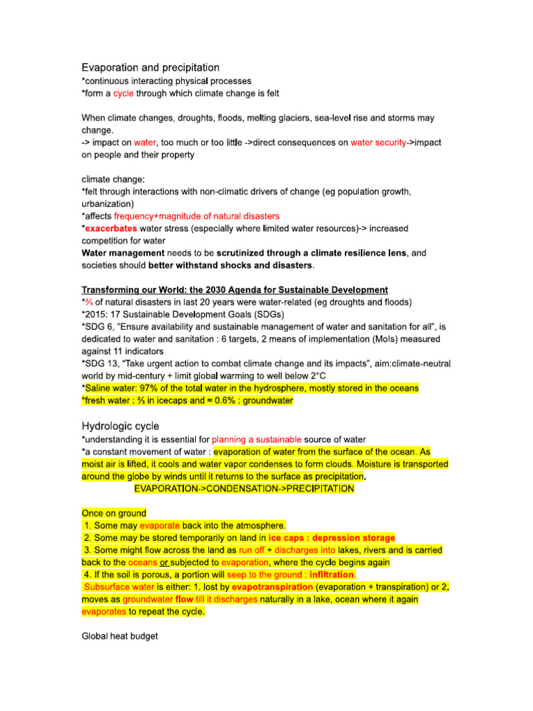 Geology 106 Notes | PDF