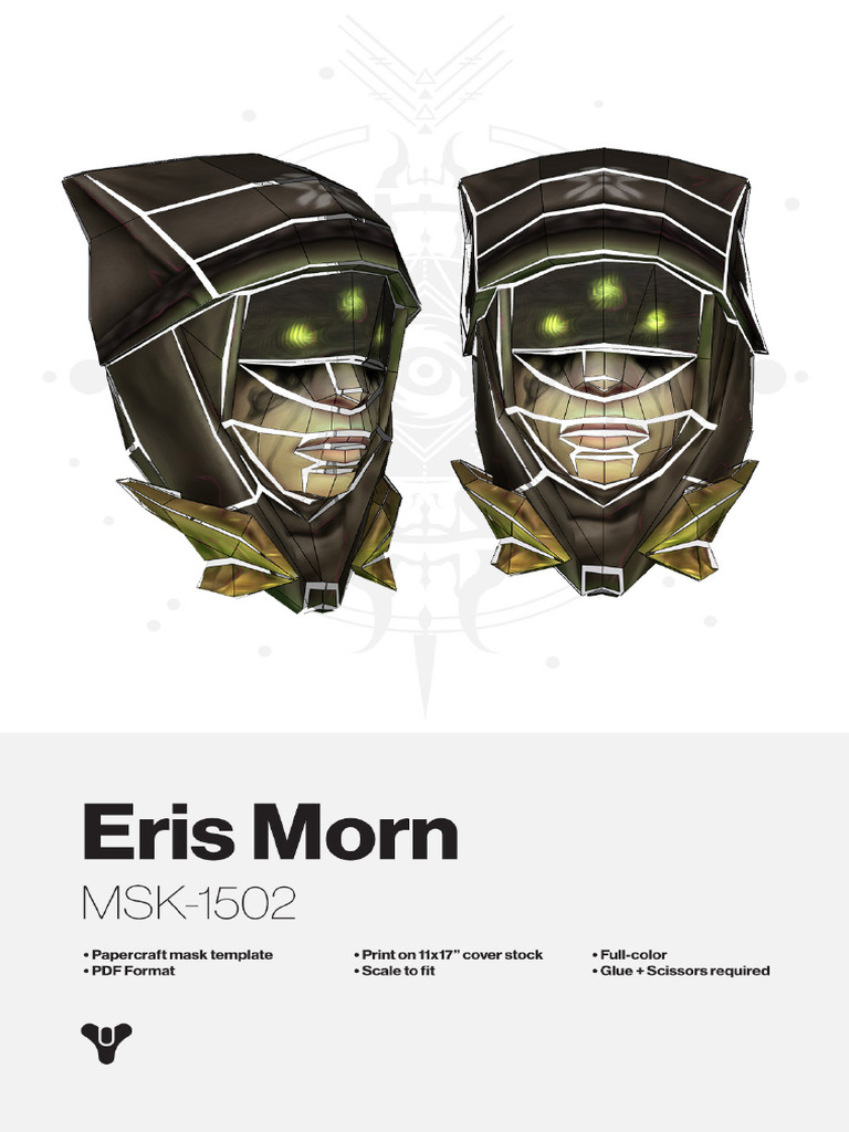 Papercraft Mask ERIS | PDF