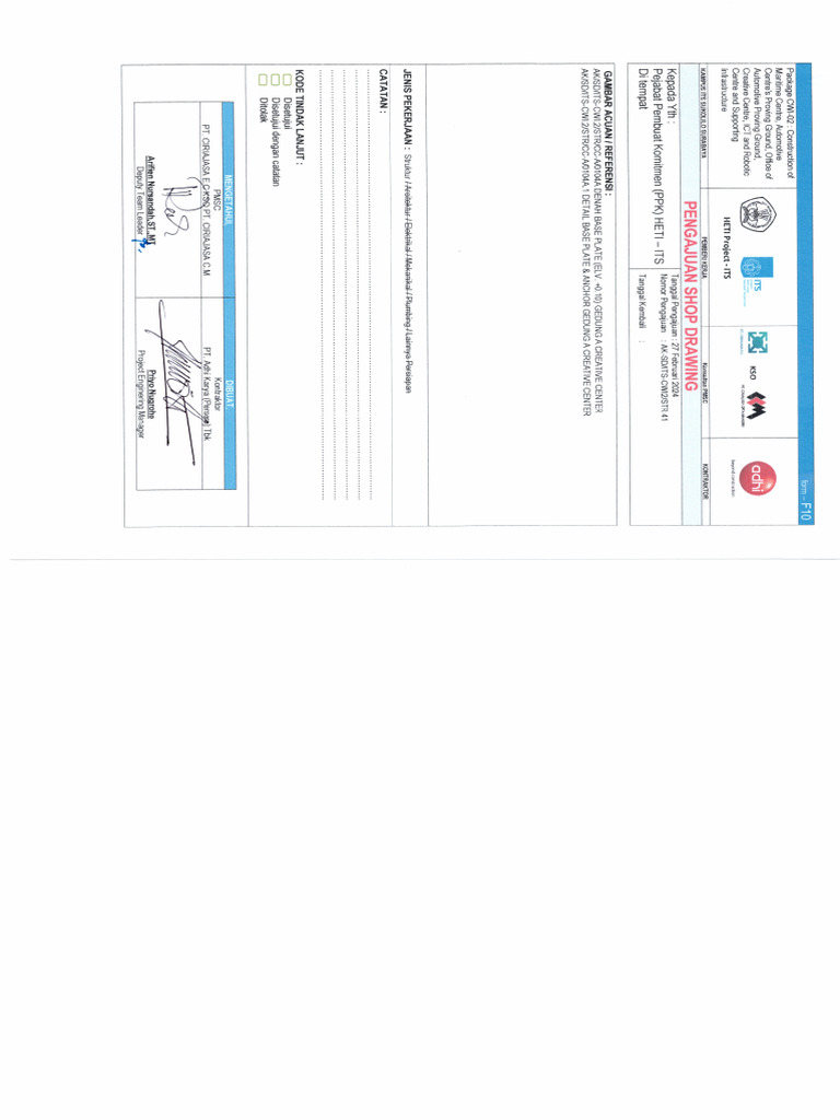 SD 041 Disetujui PMSC Tanggal 4 Mar 2024 | PDF