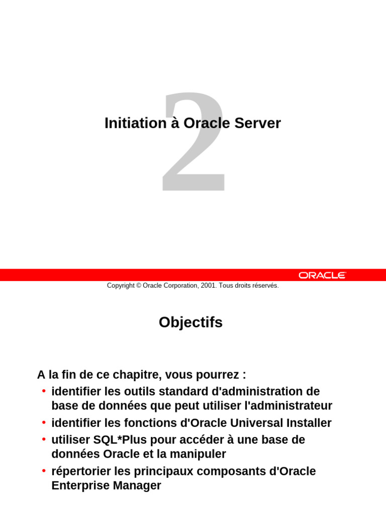 DBAI_les02_Rev1_1 | PDF | Bases de données | Base de données Oracle