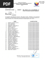 Quel: Accreditation of DPWH Project | PDF | Engineering | Philippines