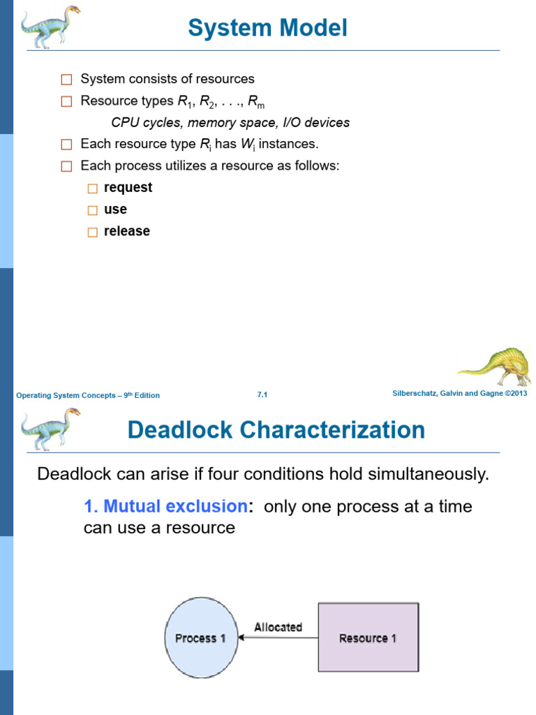 Unit 3 deadlock | PDF | Applied Mathematics | Graph Theory
