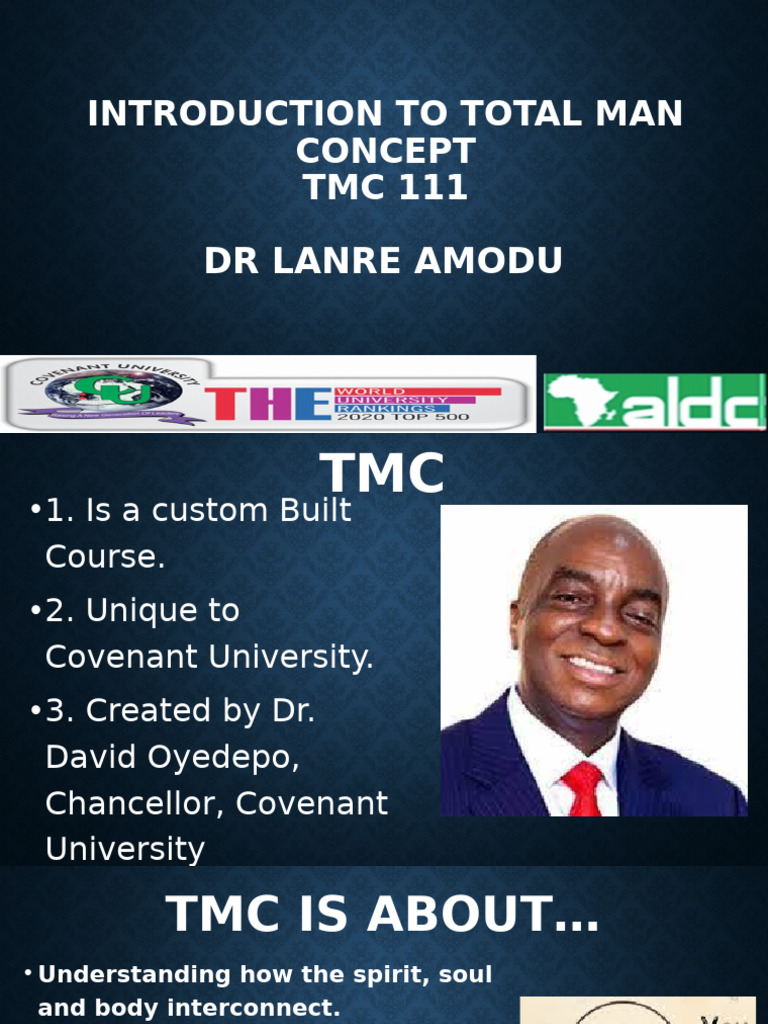 TMC 111 Introduction (1) | PDF | Image Of God | Adam