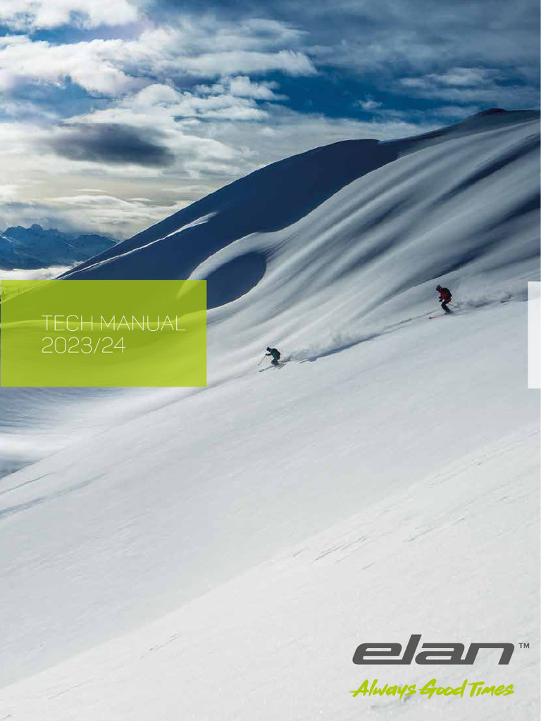 Elan Technical Manual 2023 2024 | PDF | Racing | Individual Sports