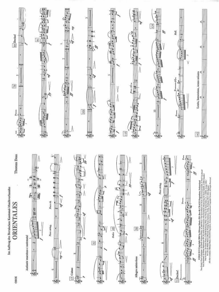 03 - 1st & 2nd Oboes | PDF