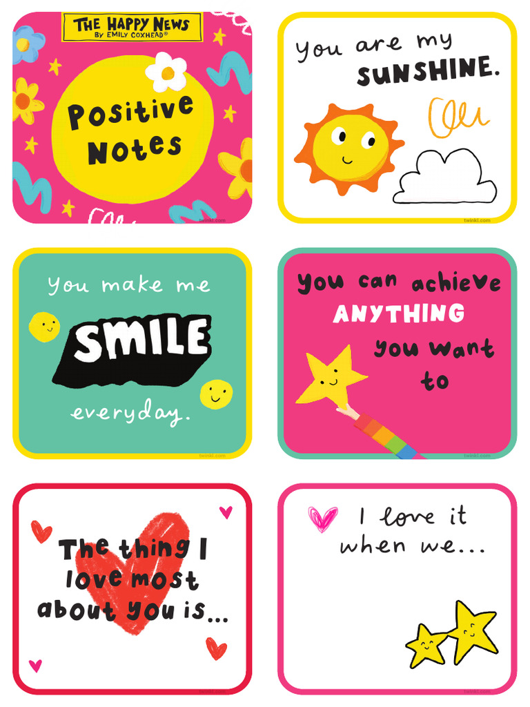 T Par 1658243987 The Happy News Positive Notes Ver 2 | PDF