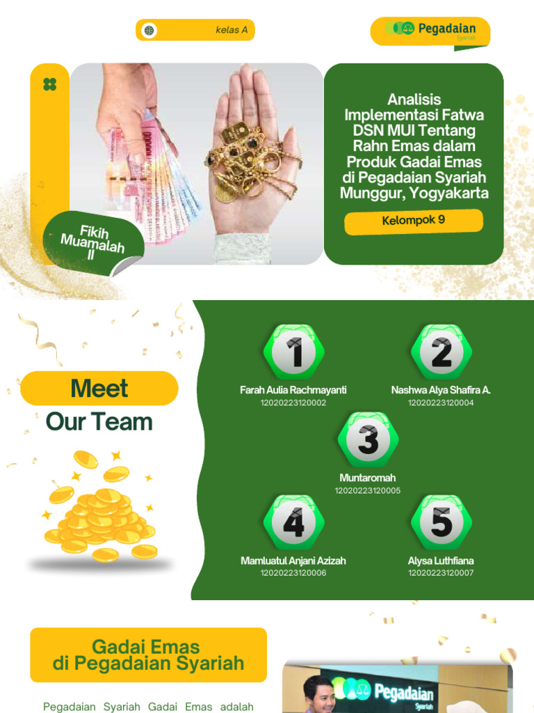 Analisis Implementasi Fatwa DSN MUI Tentang Rahn Emas Dalam Produk ...