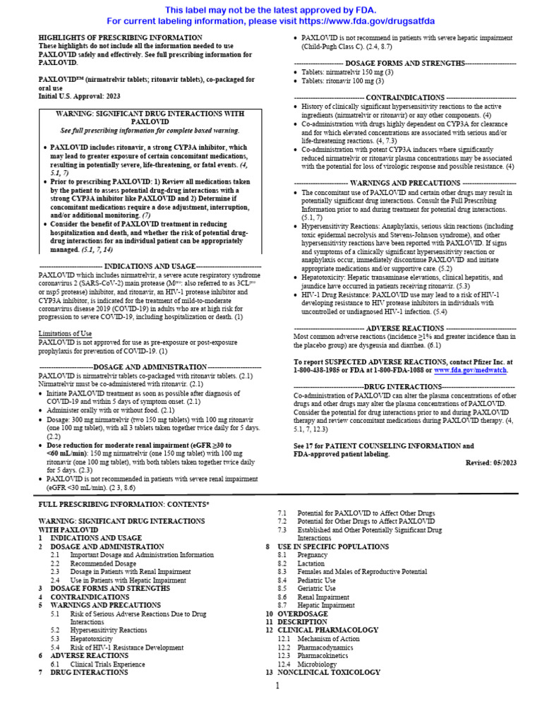 S 000 LBL | PDF | Drugs | Clinical Medicine