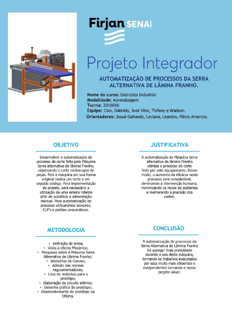 Banner Projeto Integrador | PDF