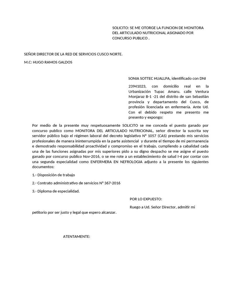 SOLICITO | PDF