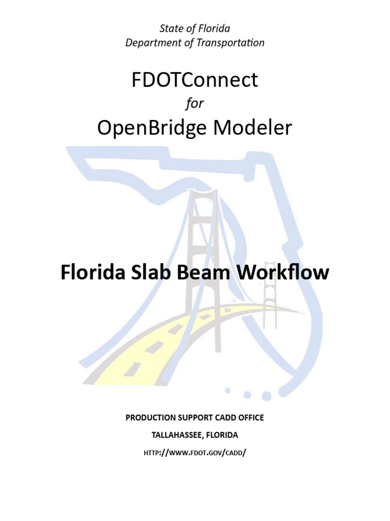 Florida Slab Beam Modeling Workflow | PDF | World Wide Web | Internet & Web