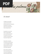 Letra de "El Alfarero" | PDF