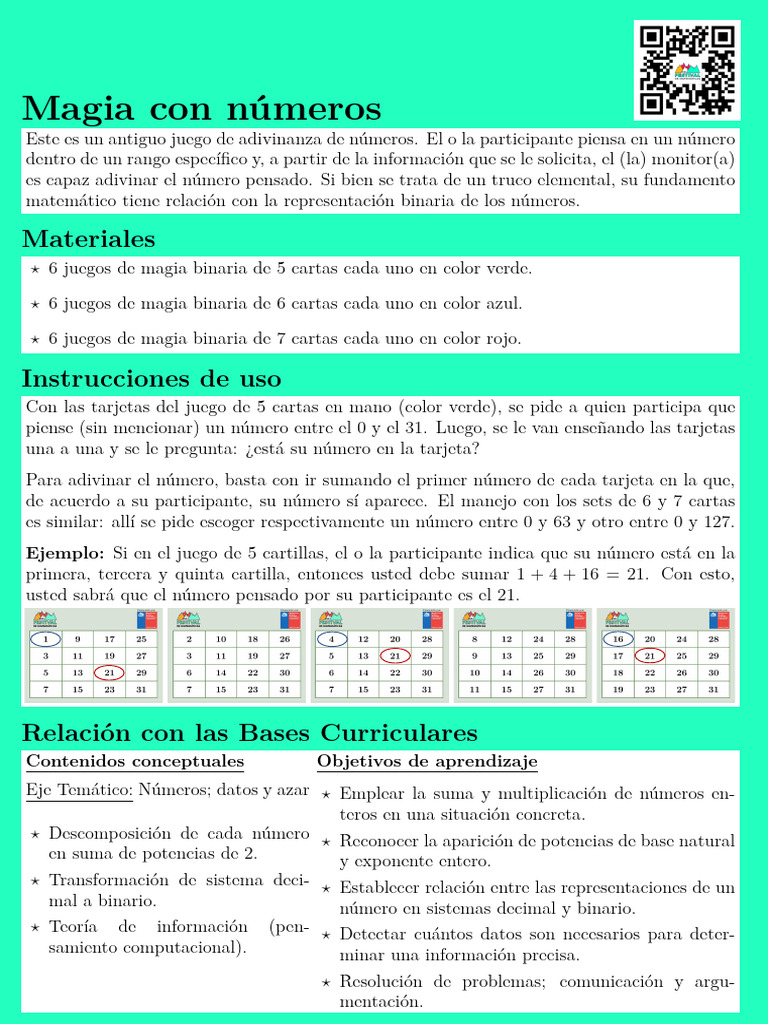 Magia Con Números | PDF | Matemáticas
