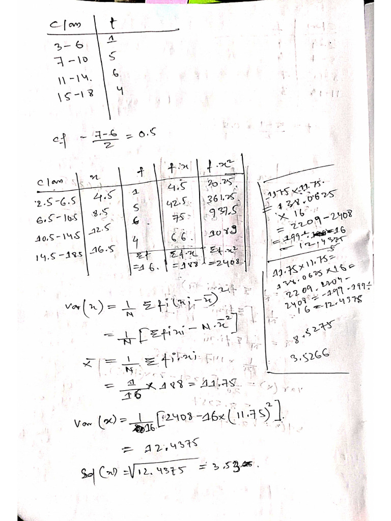 Ujjal Statistic | PDF