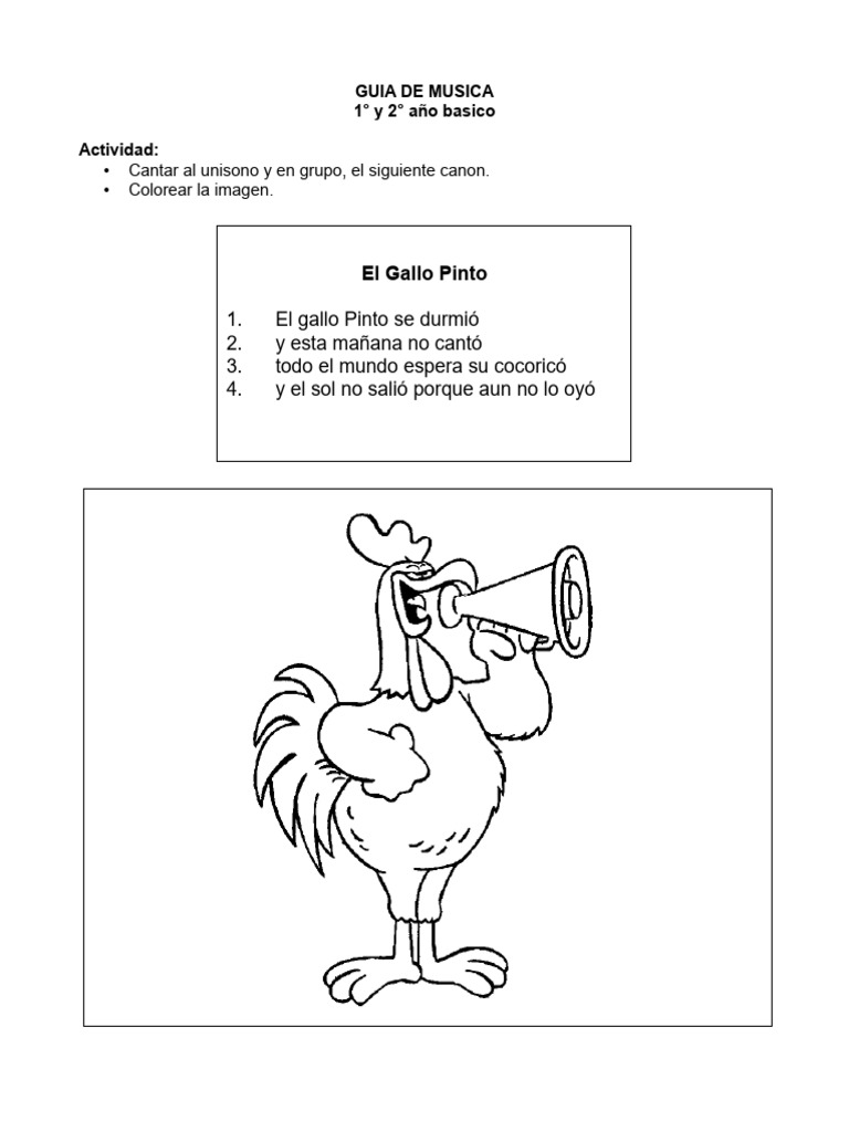 Canon El Gallo Pinto | PDF