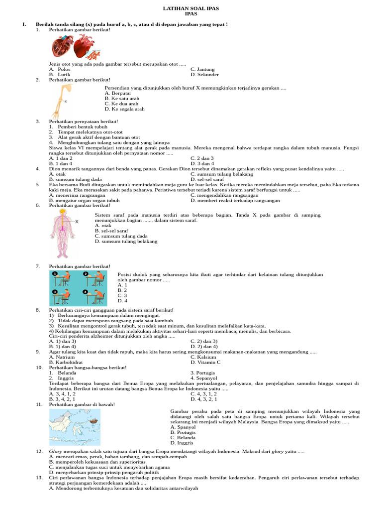 latihan soal ipas | PDF