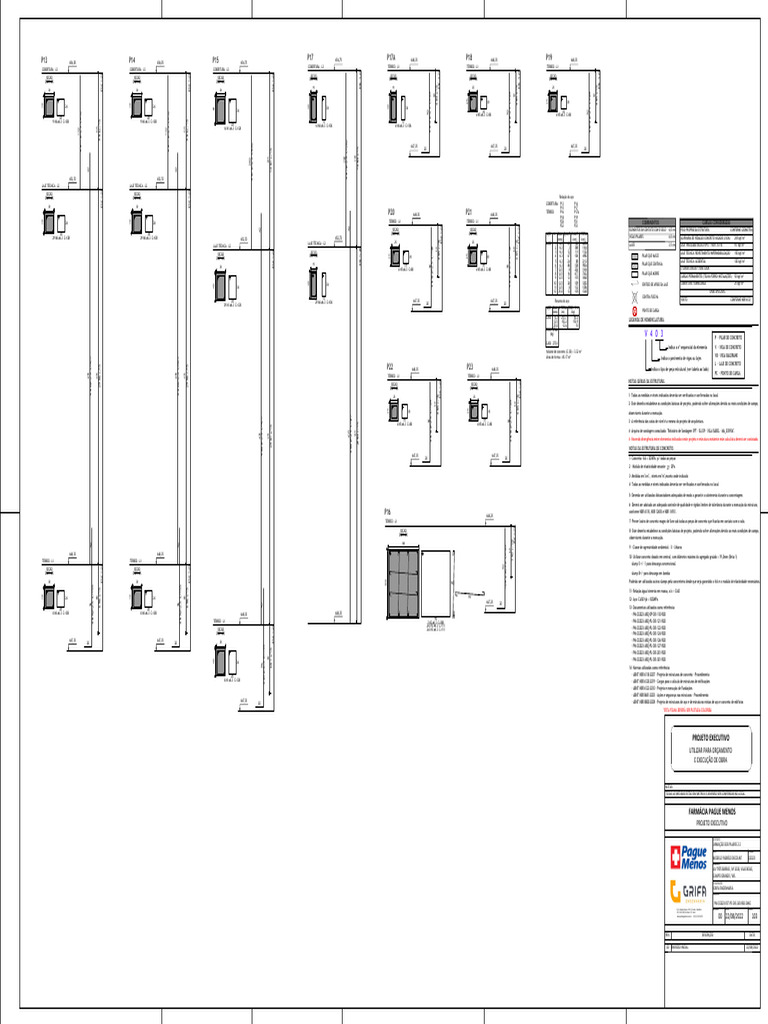Projeto Estrutural de Pilares e Lajes | PDF