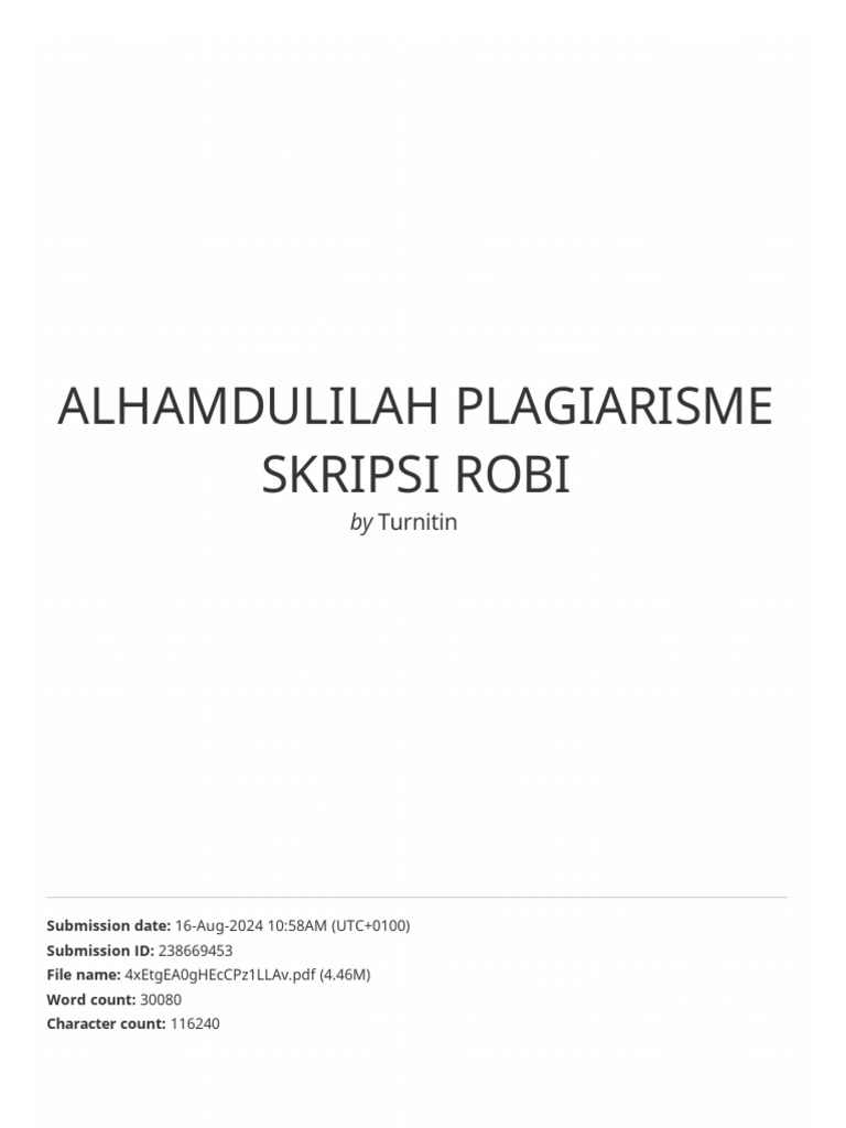Plagiarisme Robi | PDF | Computing | Software
