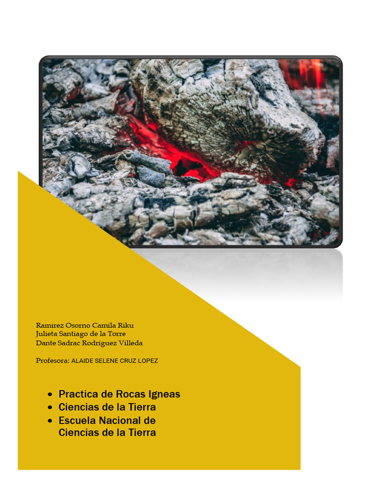 Practica de rocas Igneas | PDF | Roca ígnea | Roca (geología)