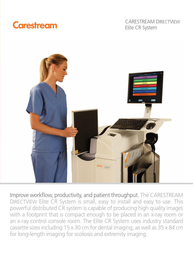 CR Carestream Elite Brochure | PDF | Computing | Imaging