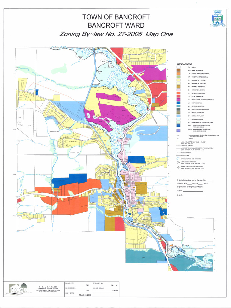 Bancroft Zoning Map Overview | PDF