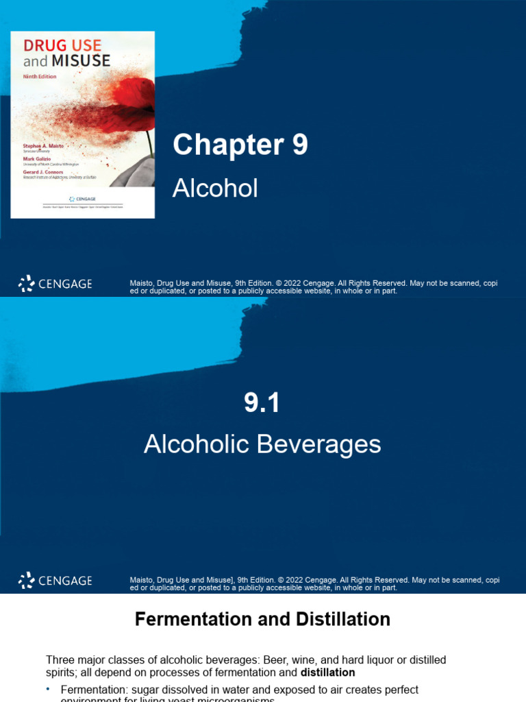 Maisto - DrugUse - 9e - PPT - CH09 - Tagged | PDF | Driving Under The Influence | Alcoholic ...