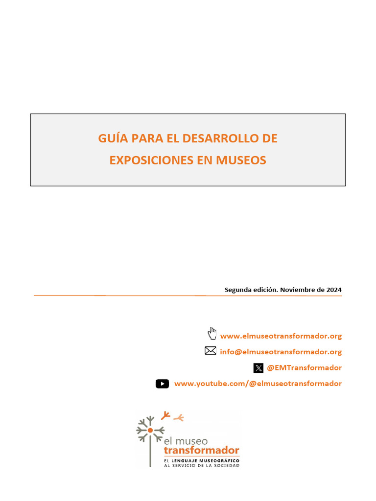 Guia Exposiciones V2-0 Esp | PDF | Accesibilidad | Evaluación