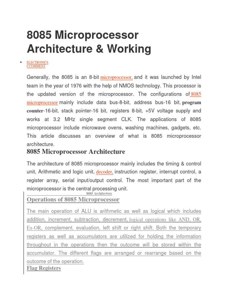 Microprocessor 4th 2020 01 17 1579268823 | PDF | Central Processing ...
