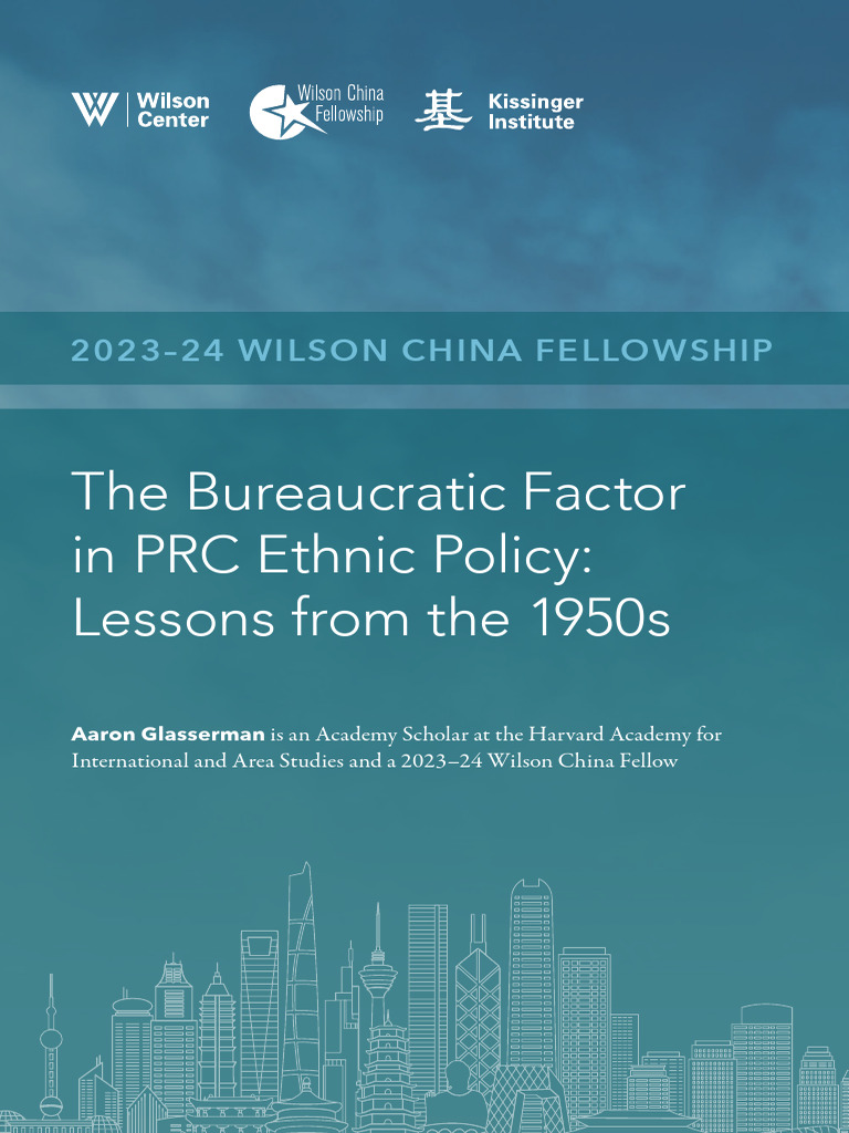 The Bureaucratic Factor in PRC Ethnic Policy - Lessons From The 1950s ...