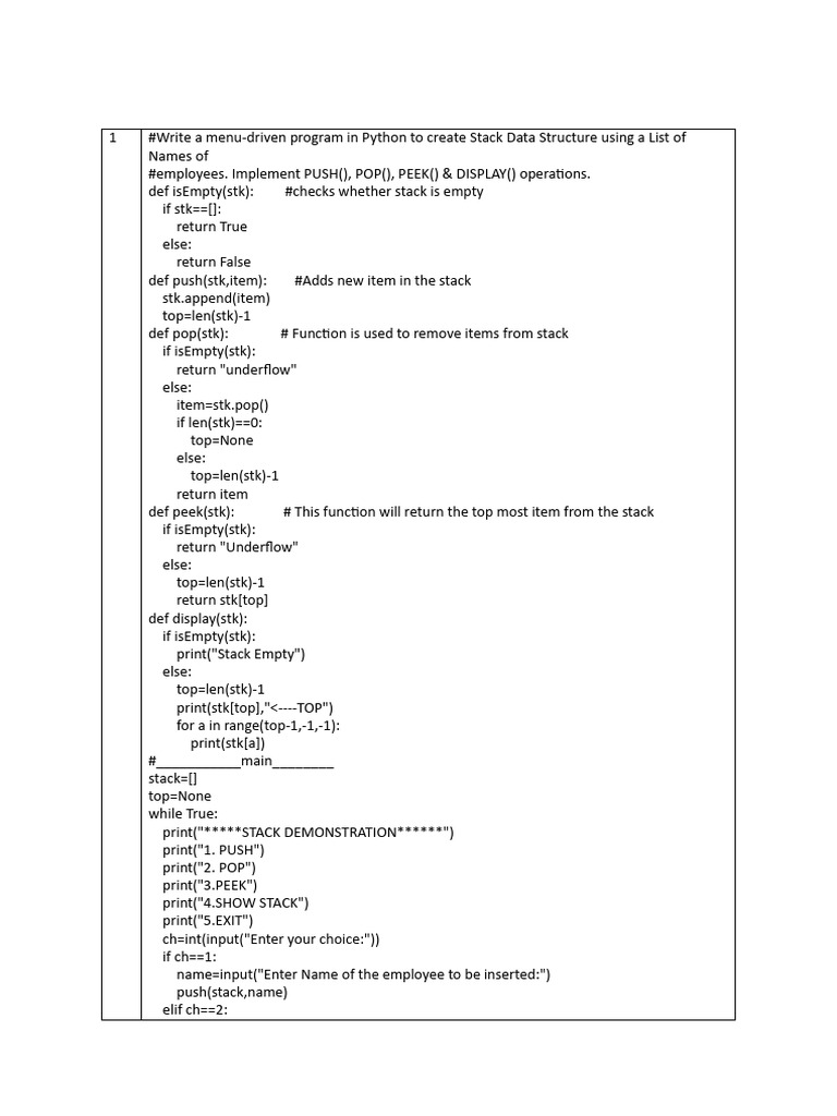 SSCE Practicals2025 | PDF | Algorithms And Data Structures | Computing