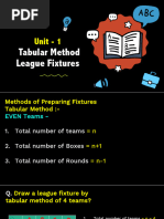 17-Team Knockout Fixture Guide | PDF