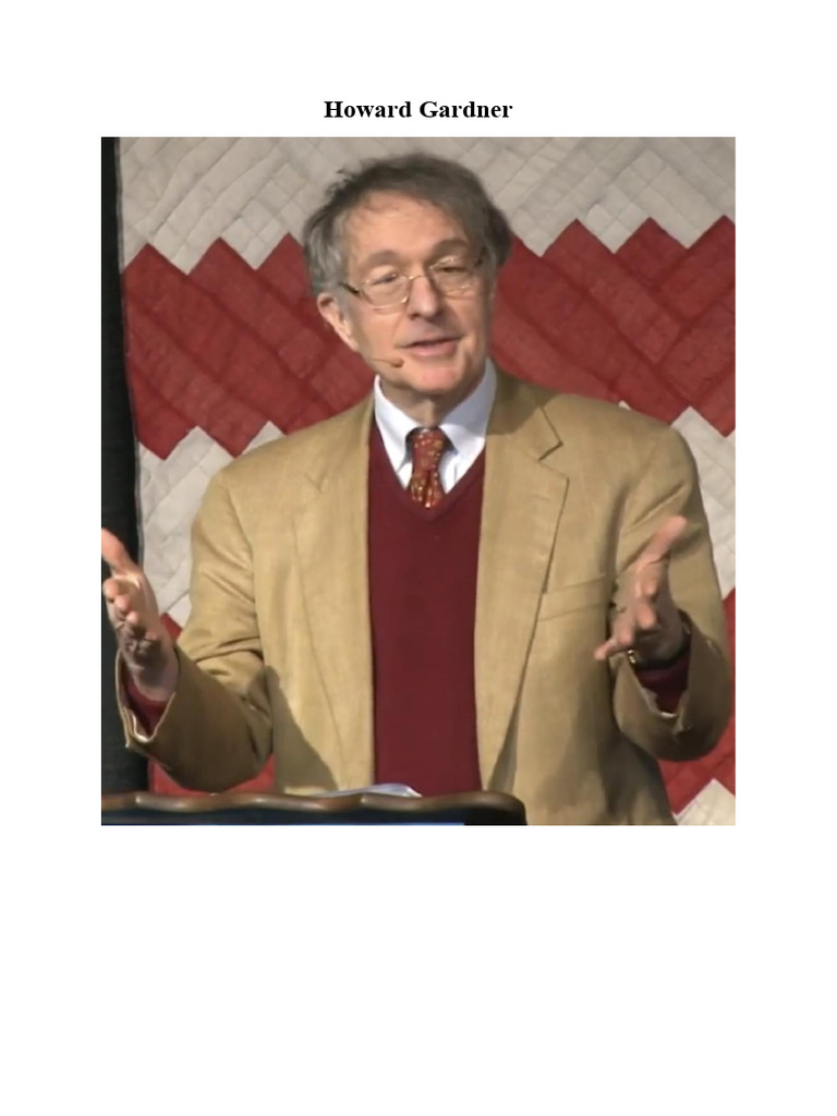 Understanding Gardner's Multiple Intelligences | PDF | Cognition ...