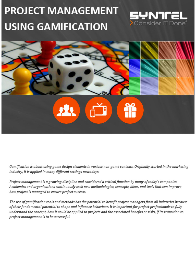 Gamification in Project Management | PDF | Motivation | Motivational
