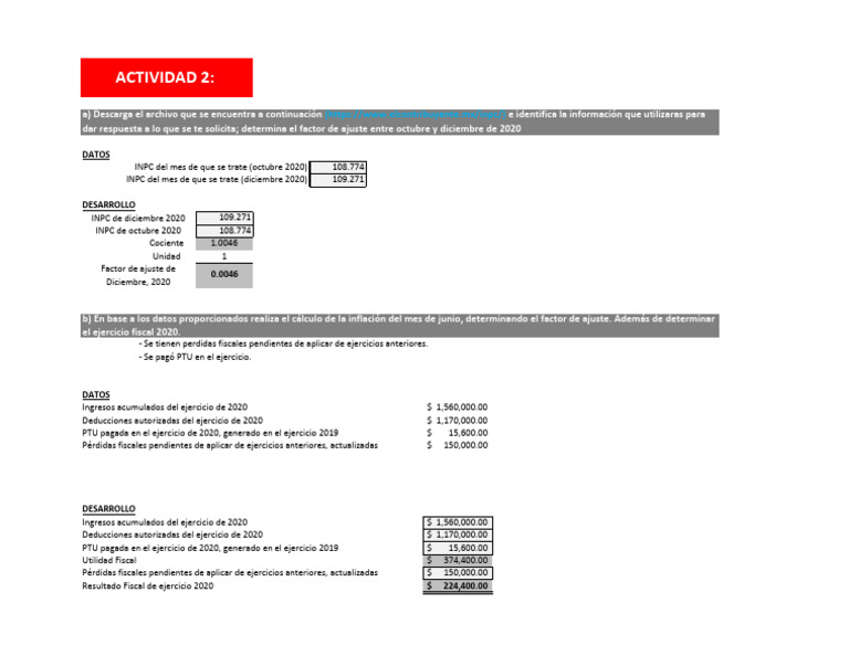 Ejercicio Act. 2 | PDF