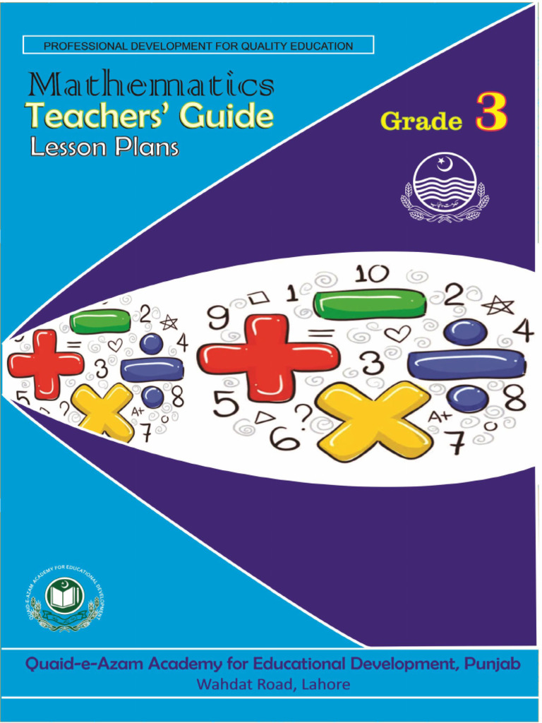 Grade-3 Maths Lessong Planning | PDF | Learning | Lesson Plan