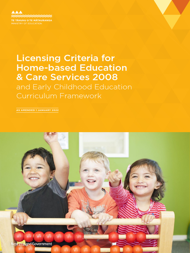 ECE Licensing Booklet Home Based January 2022 | PDF | Child Abuse | Hygiene
