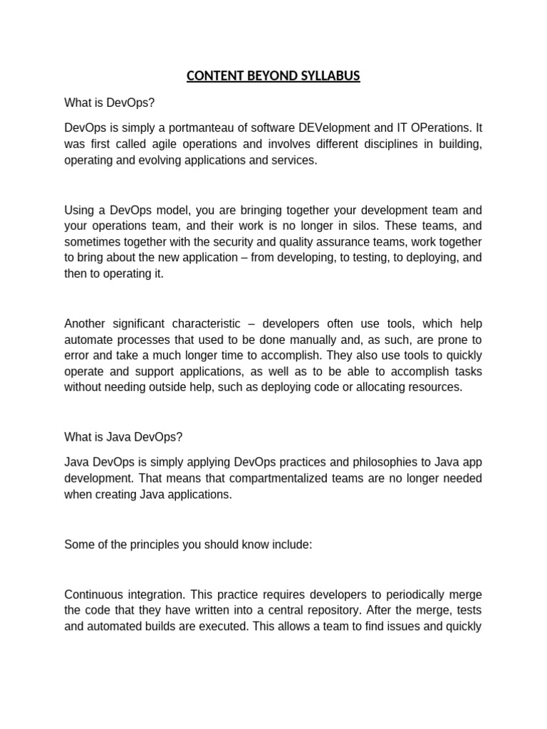 Content Beyond Syllabus | PDF | Computing | Software