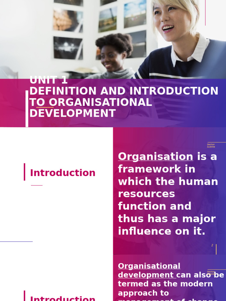 Org Dev Group 1 | PDF | Organization Development | Consultant